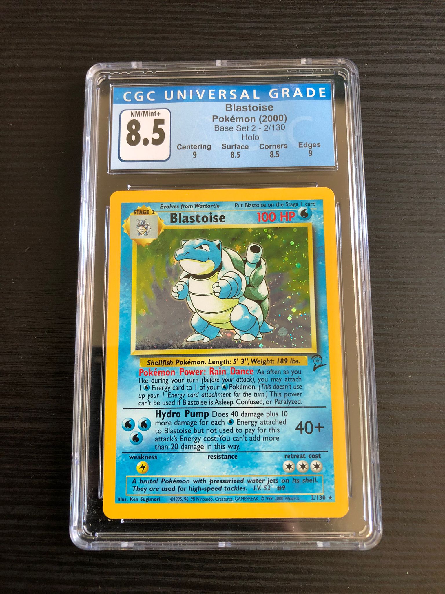 Blastoise set 2 cgc 8.5 – auction-hk.com
